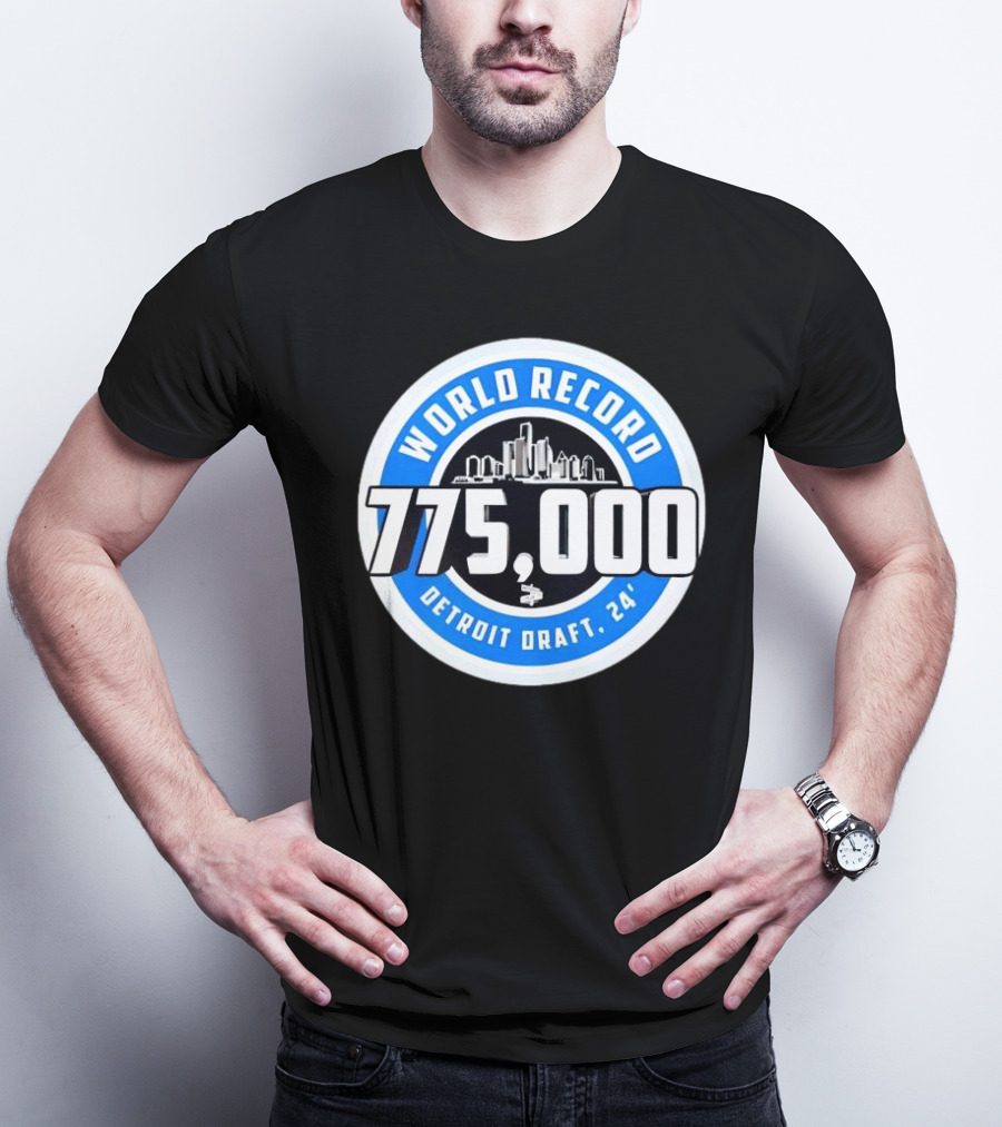 World Record 775000 Detroit Draft 24' T-Shirt