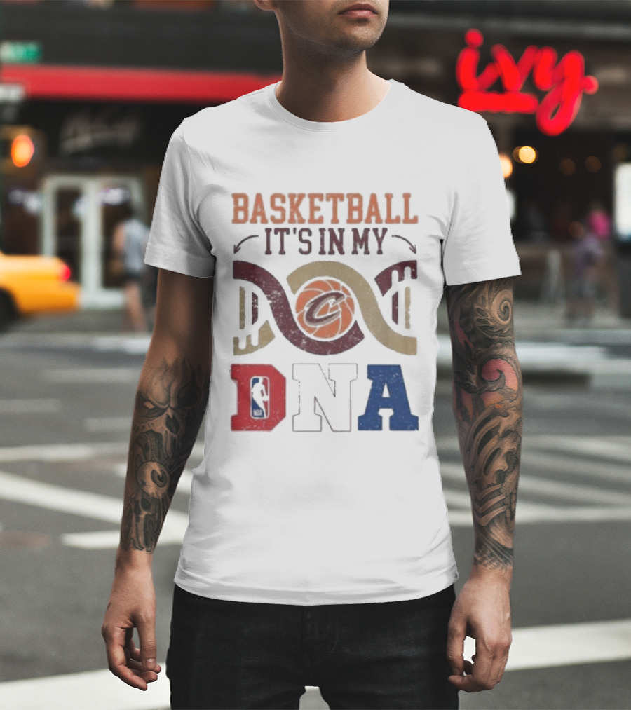 Cleveland Cavaliers Basketball It’s In My DNA NBA T-Shirt