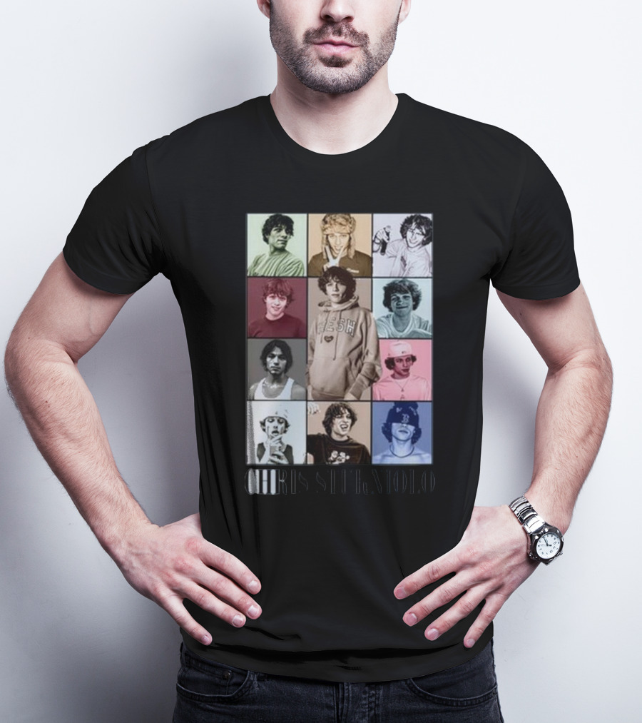 Fuzeprint Chris Sturniolo Multicolor Portrait Grid Collection T-Shirt