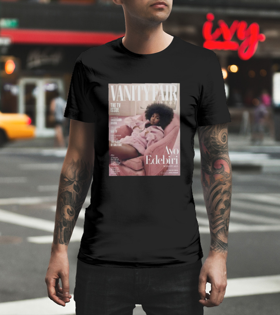 VANITY FAIR The TV Issue Ayo Edebiri Wins It All T-Shirt