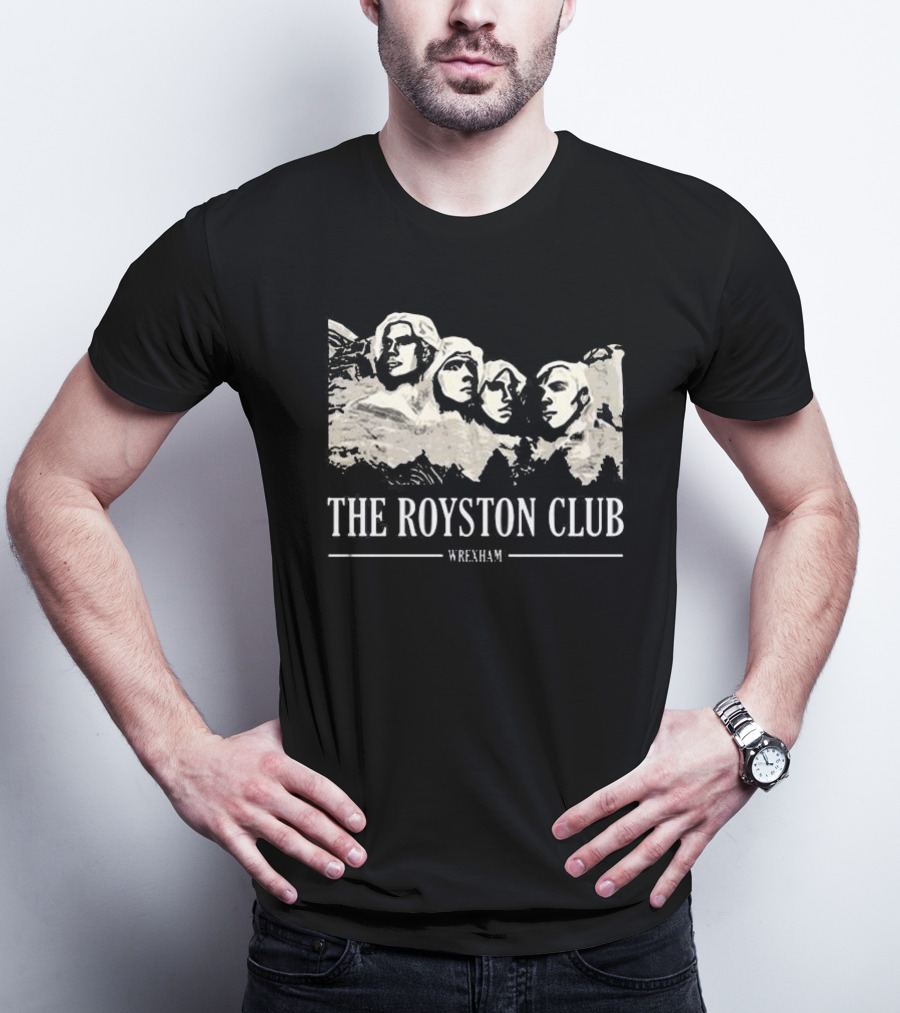 The Royston Club Wrexham Mount Rushmore T-Shirt