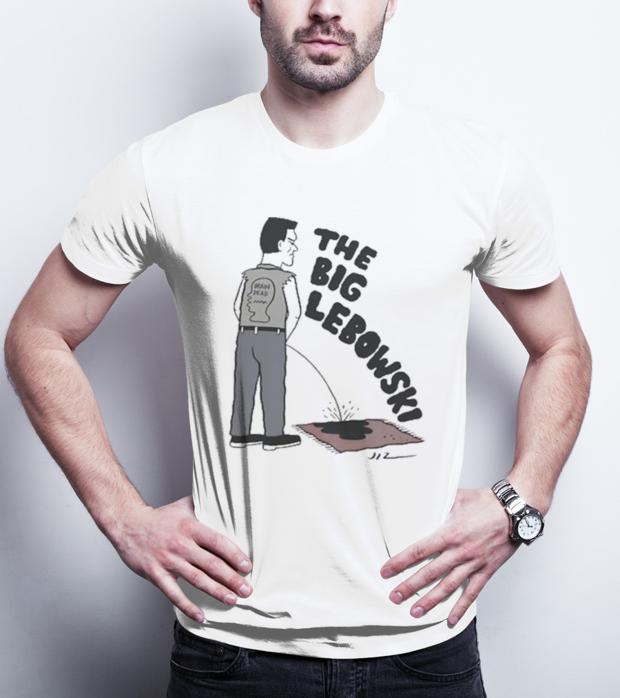 Brain Dead X The Big Lebowski Rug Scene Comic T-Shirt