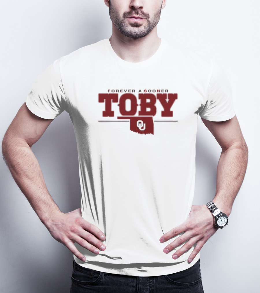Toby Forever A Sooner Oklahoma Map OU T-Shirt