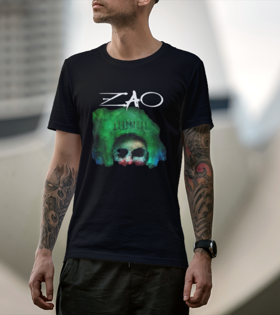 Zao Splinter Mask Green T-Shirt