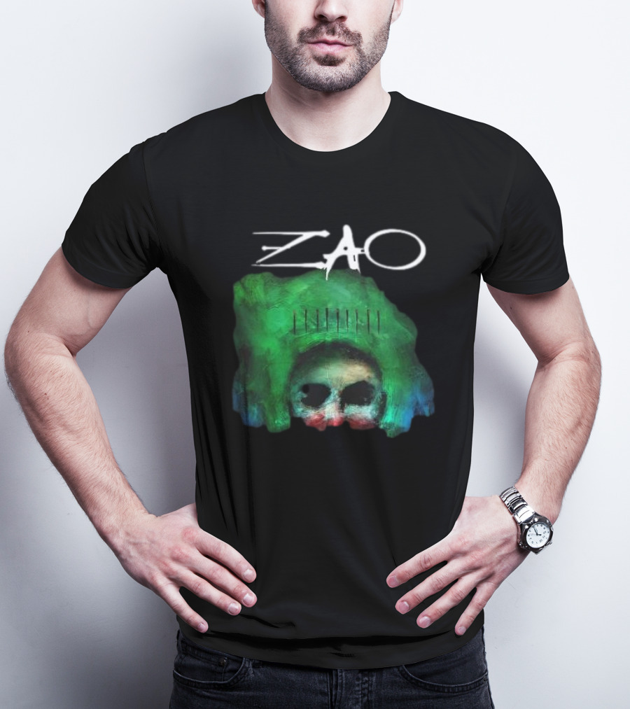 Zao Splinter Mask Green T-Shirt