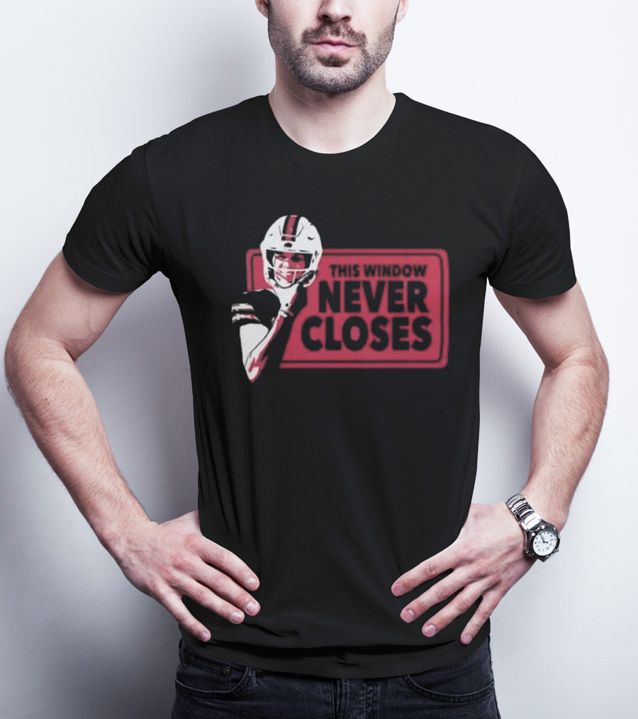 Buffalo Bills This Window Never Closes Football Player T-Shirt