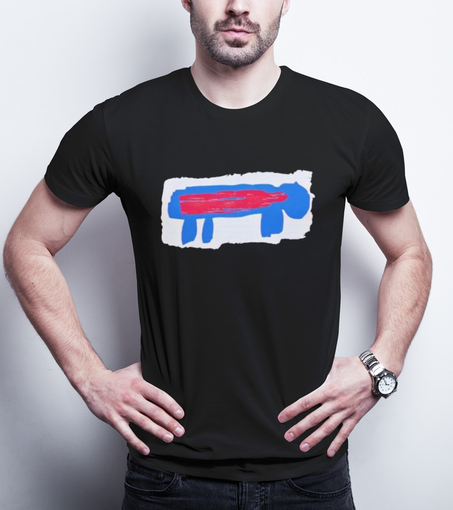 Buffalo Bills I Tried My Best Bold Abstract Buffalo T-Shirt