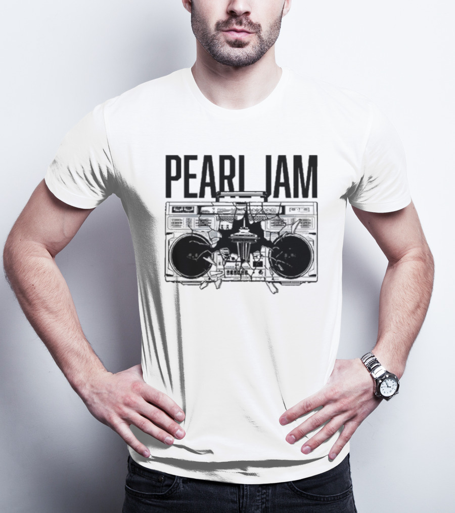 Pearl Jam Boombox Seattle May 28-30 T-Shirt