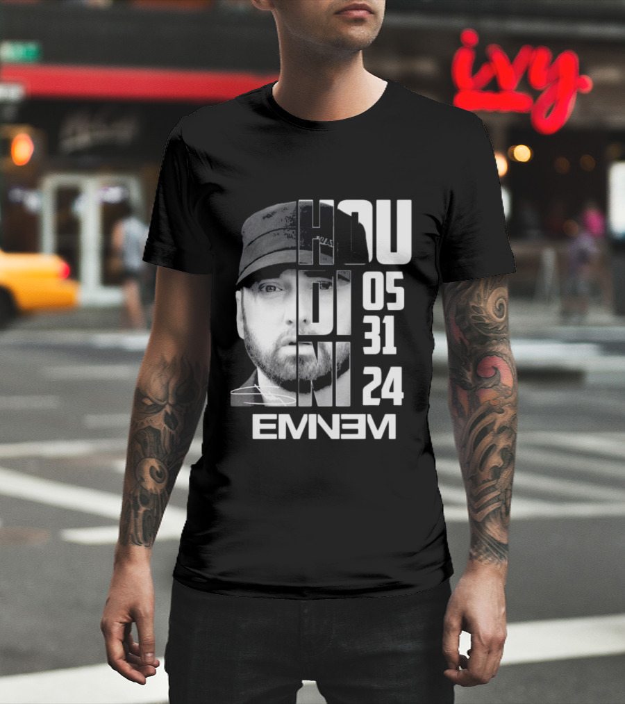Eminem Houdini 05 31 24 Signature New Album T-Shirt