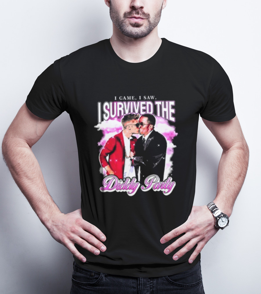 I Came I Saw I Survived The Diddy Party T-Shirt
