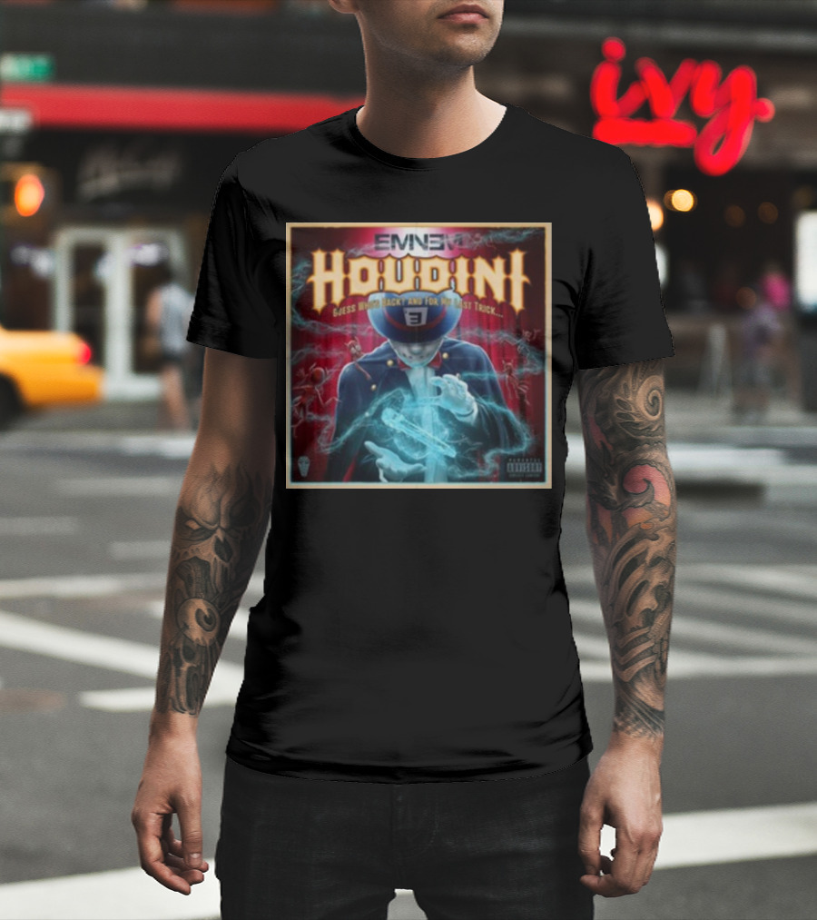 Eminem Houdini Guess Who's Back For My Last Trick T-Shirt