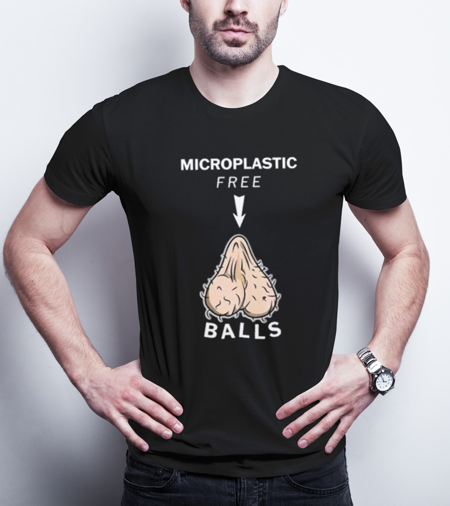 Luke Rudkowski Microplastic Free Balls T-Shirt