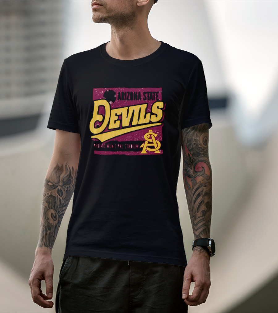 Arizona State Sun Devils Phoenix Municipal Stadium AS T-Shirt