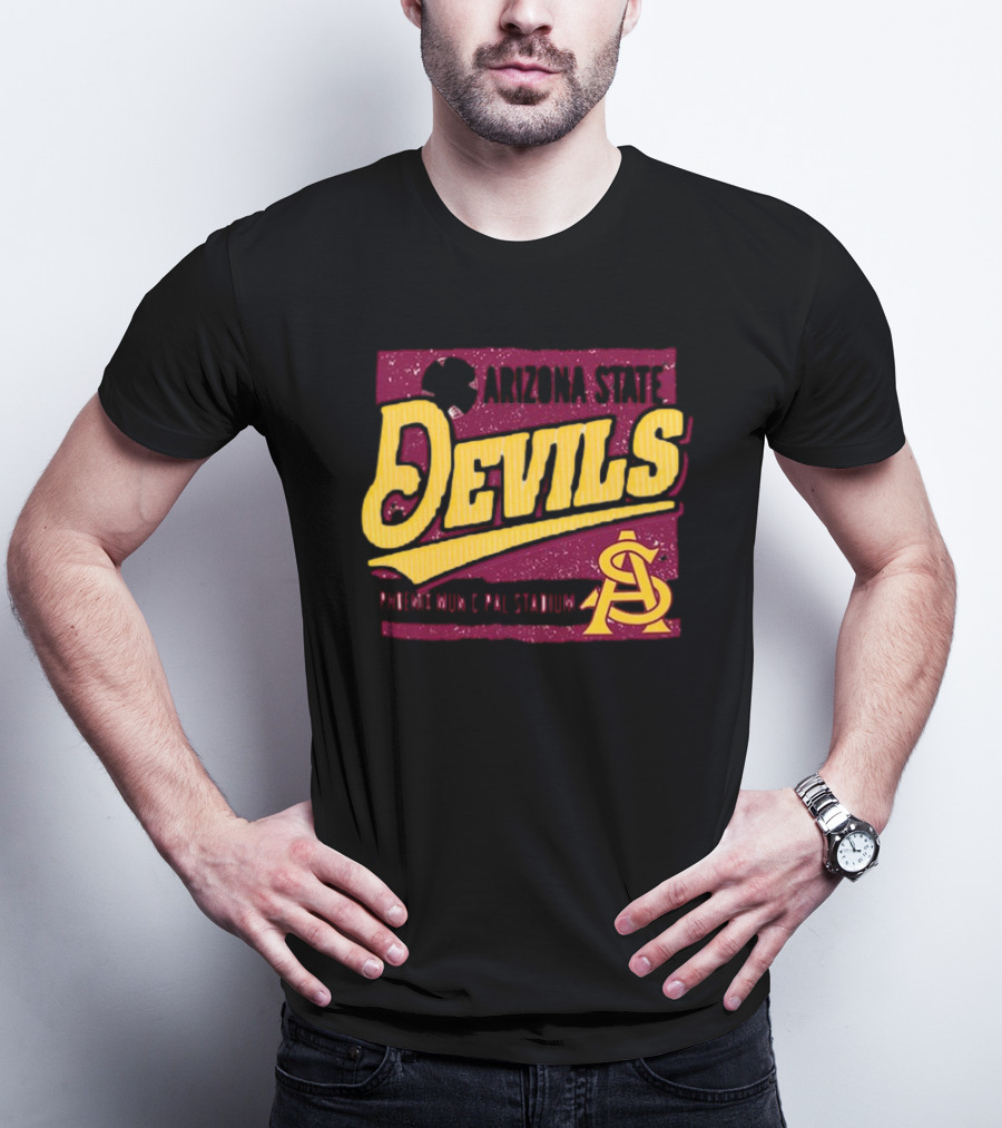 Arizona State Sun Devils Phoenix Municipal Stadium AS T-Shirt