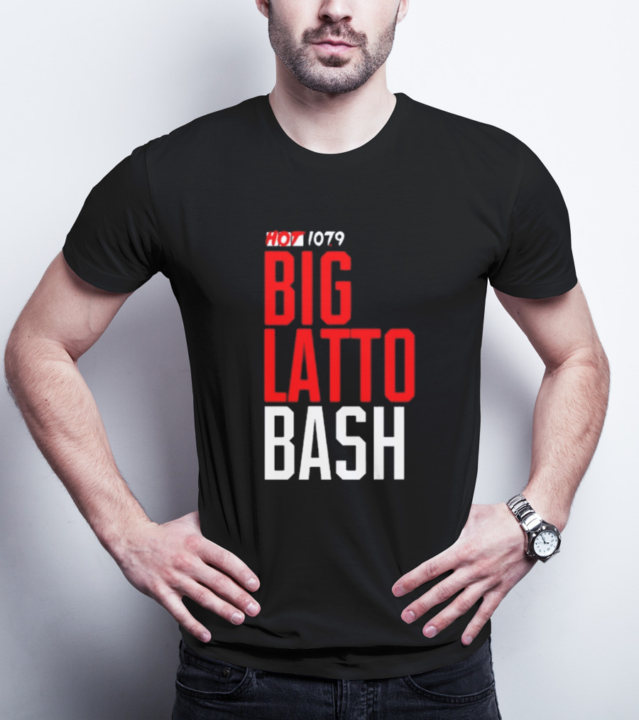 Hot 1079 Big Latto Bash Event Promotion T-Shirt