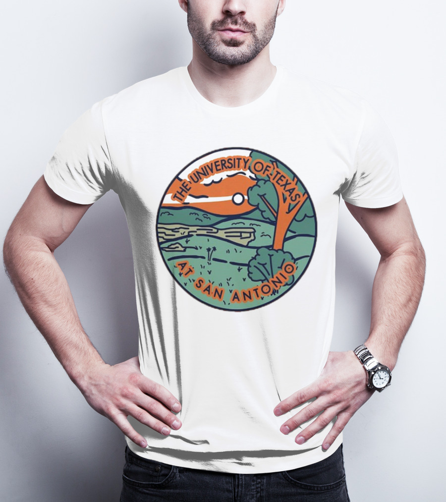 Orange UTSA Roadrunners Scenic The University Of Texas At San Antonio Comfort Colors T-Shirt