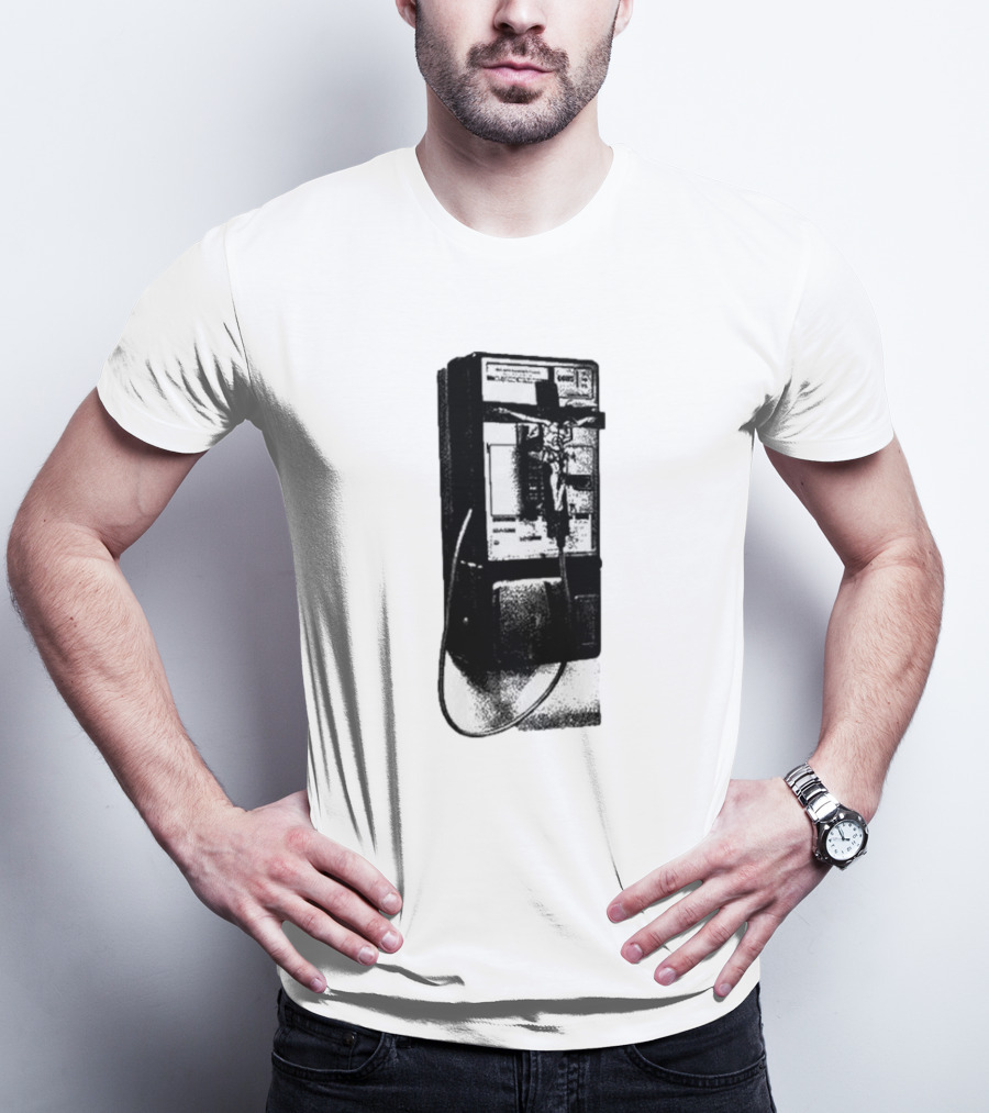 Hard Jewelry Will You Answer Payphone Retro Vibe T-Shirt