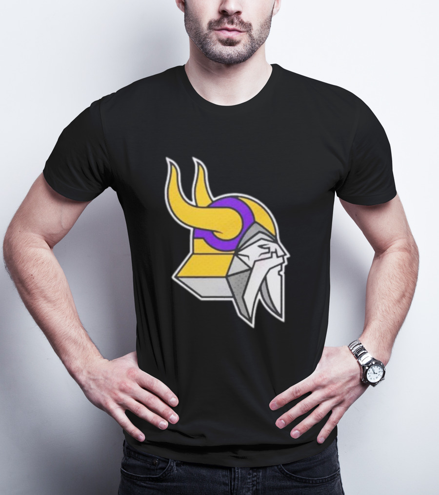 Minnesota Vikings The Chaos Bringers Viking Head T-Shirt