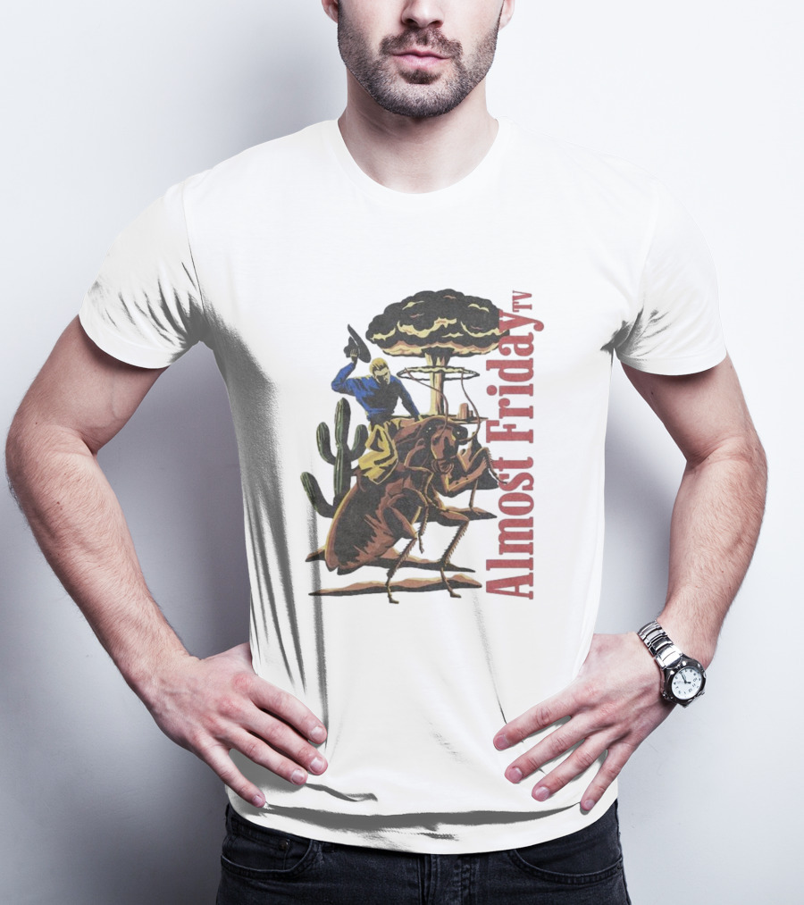 Almost Friday Cockroach Cowboys Desert Adventure T-Shirt
