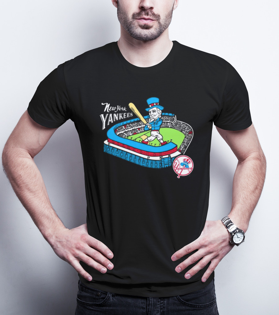 New York Yankees Uncle Sam Baseball MLB Team Stadium T-Shirt