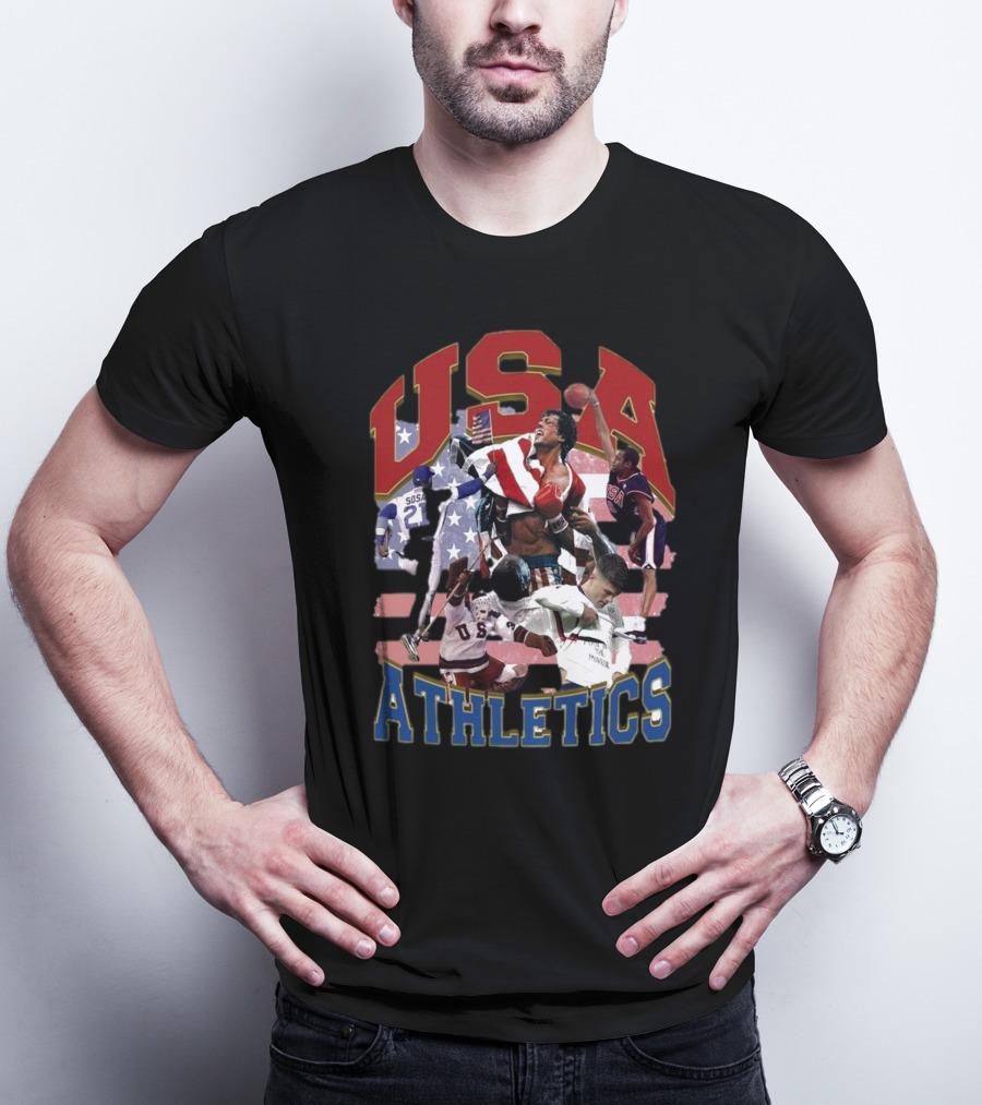 USA Athletics Almost Friday Iconic Sports Moments T-Shirt