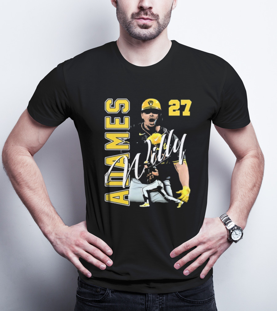 Willy Adames 27 Mke Allgoods Baseball Sports T-Shirt