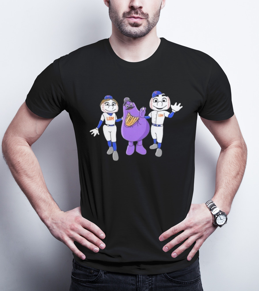 Nym And Friends LGM Alternate Vintage Baseball Mascots T-Shirt