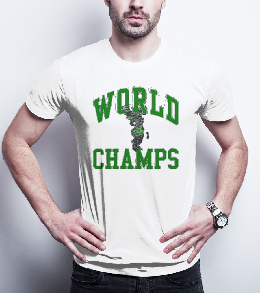 Bos World Champs Basketball Victory T-Shirt