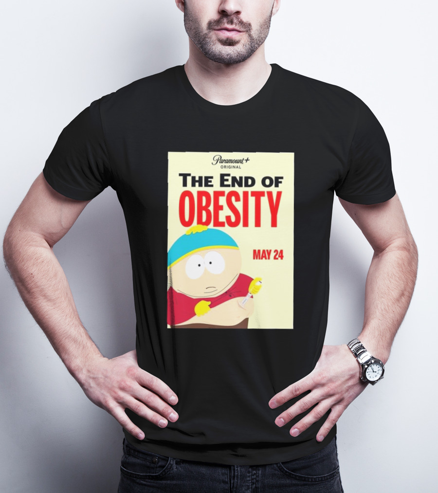 Paramount Original The End Of Obesity May 24 Featuring Iconic Cartoon Character T-Shirt