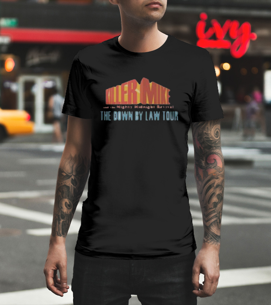 Killer Mike And The Midnight Revival Down By Law Tour T-Shirt