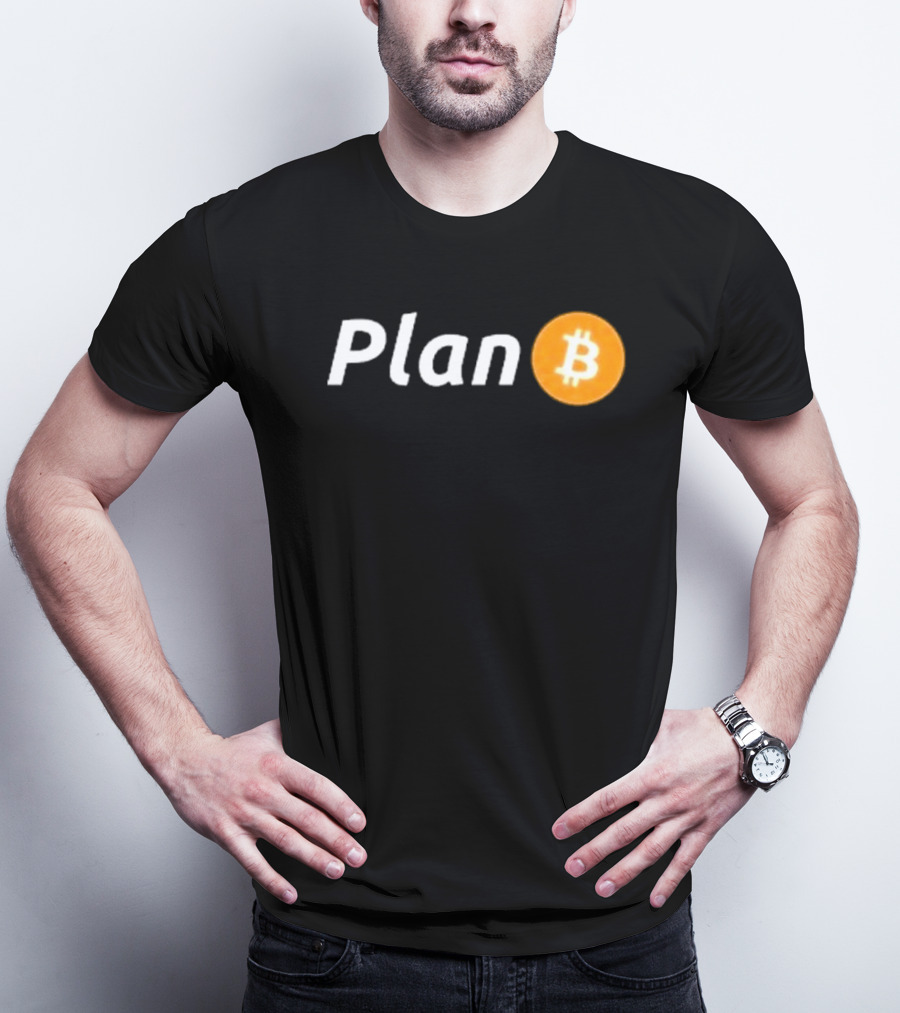 Plan B Bitcoin Orange T-Shirt