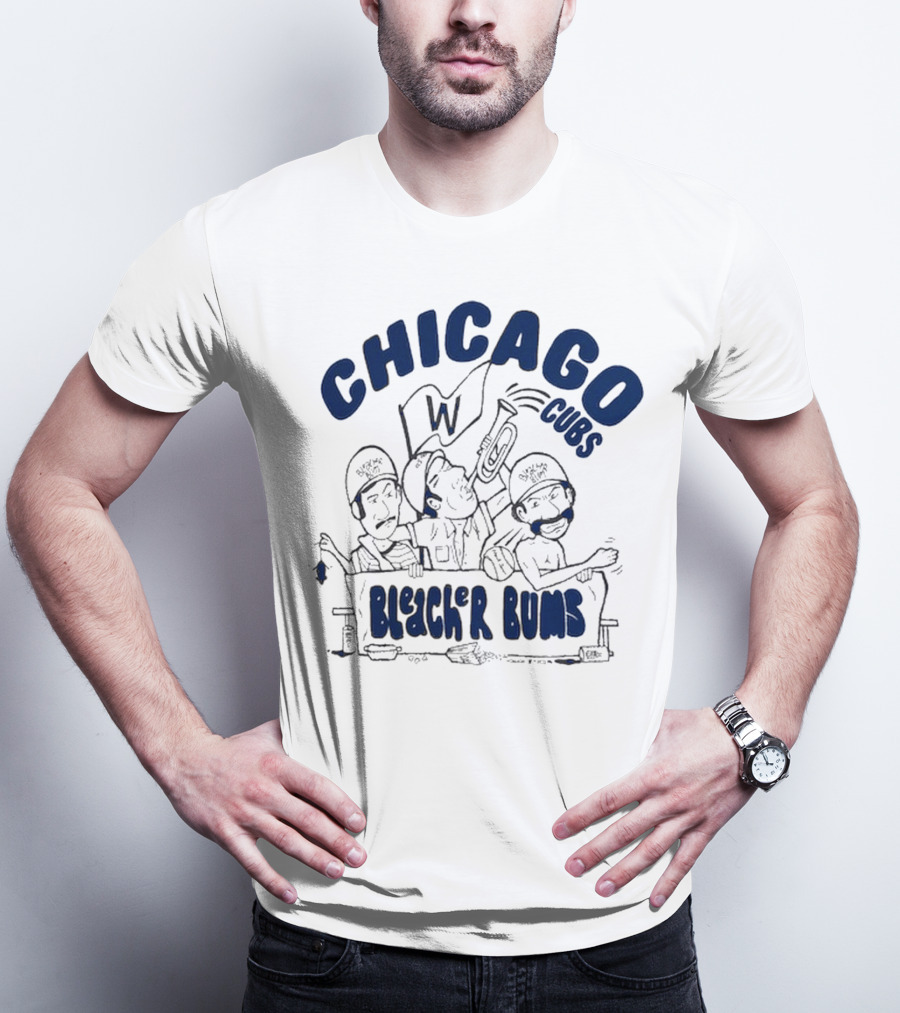 Chicago Cubs Bleacher Bums Tri-Blend T-Shirt