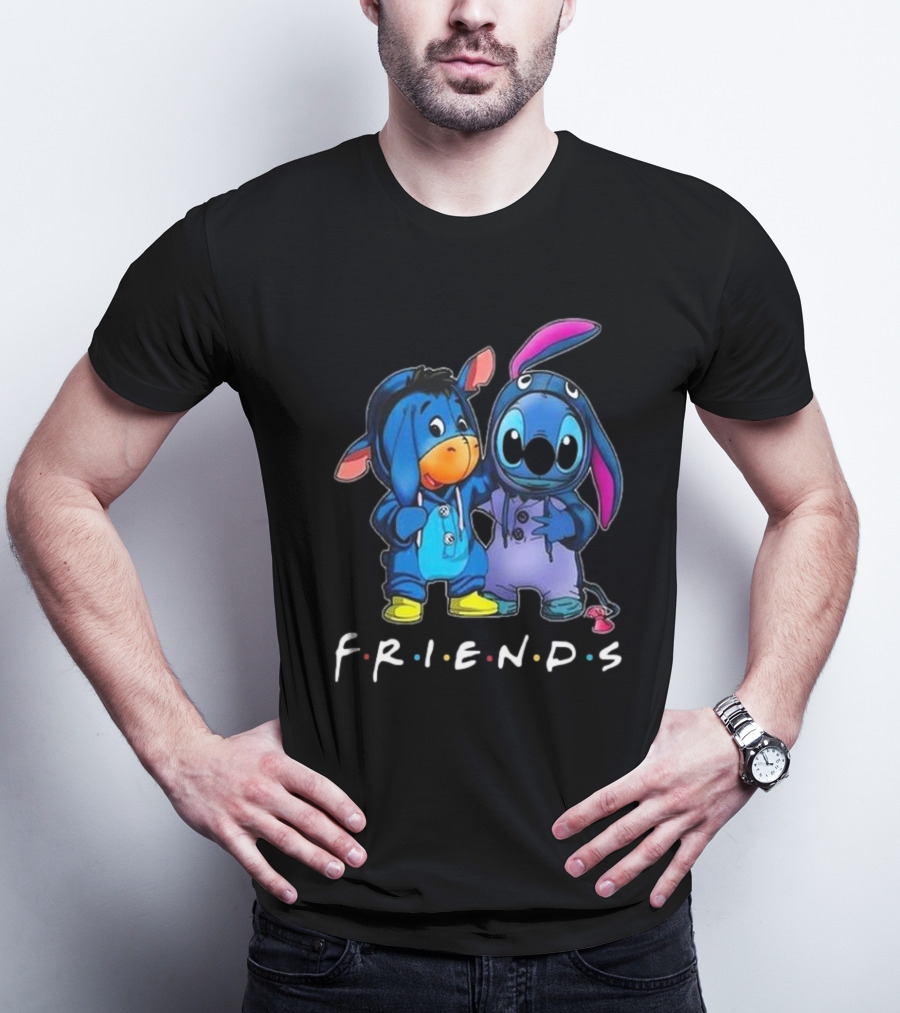 Eeyore Stitch Best Friends For Life F.R.I.E.N.D.S T-Shirt