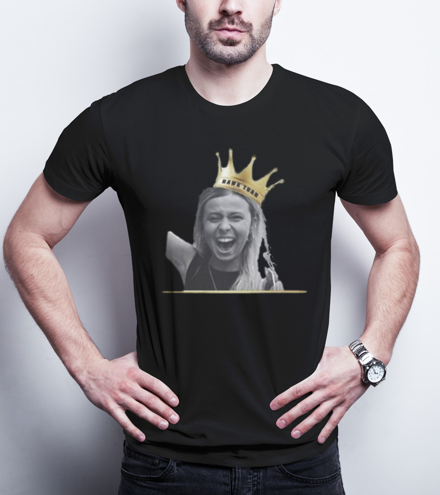 Hawk Tuah Crowned King Spit On That Thang 24 T-Shirt