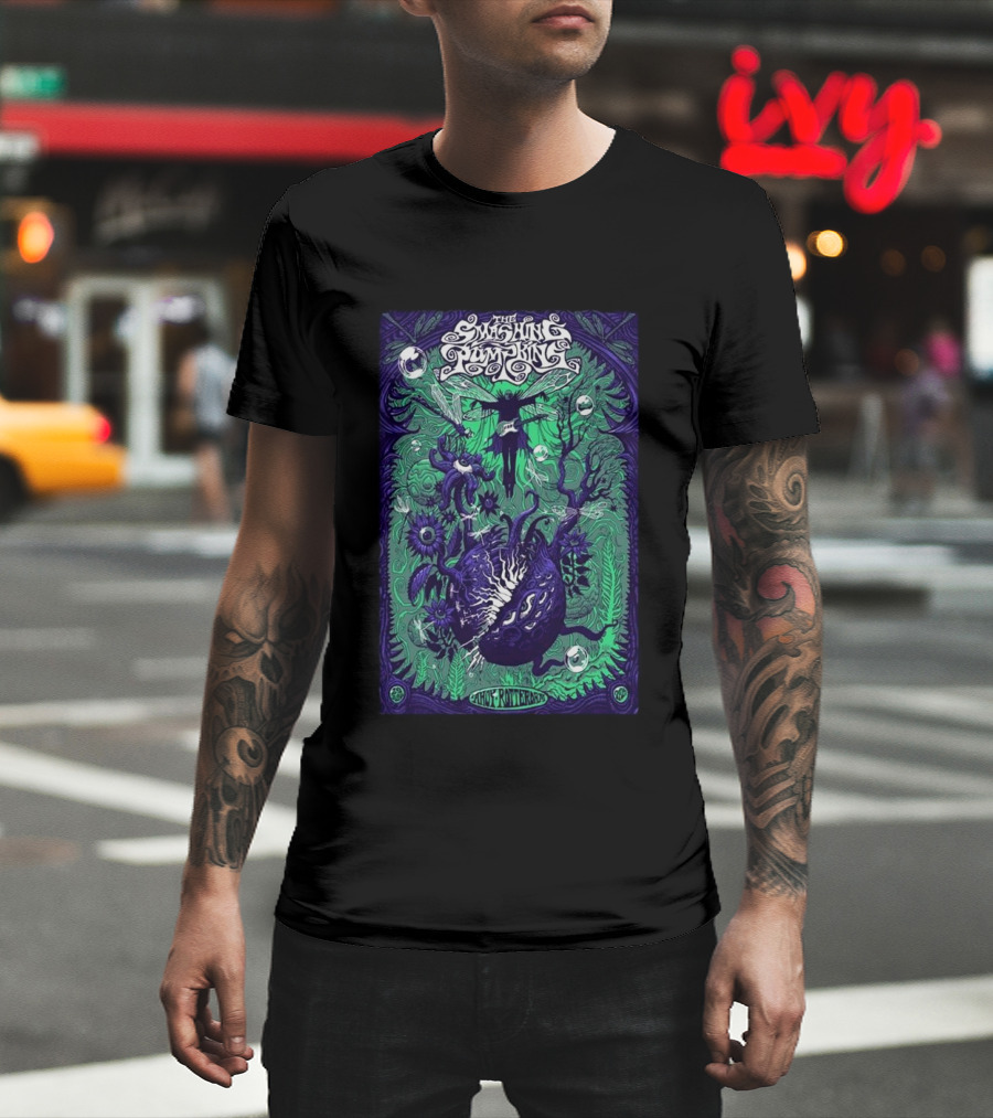 The Smashing Pumpkins Gothic Rotterdam Ahoy Psychedelic T-Shirt