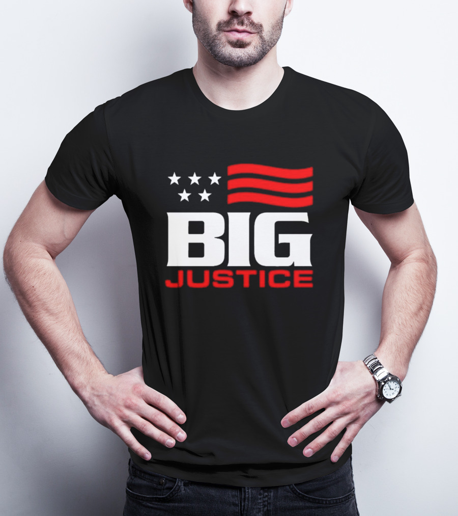 BIG JUSTICE American Flag T-Shirt