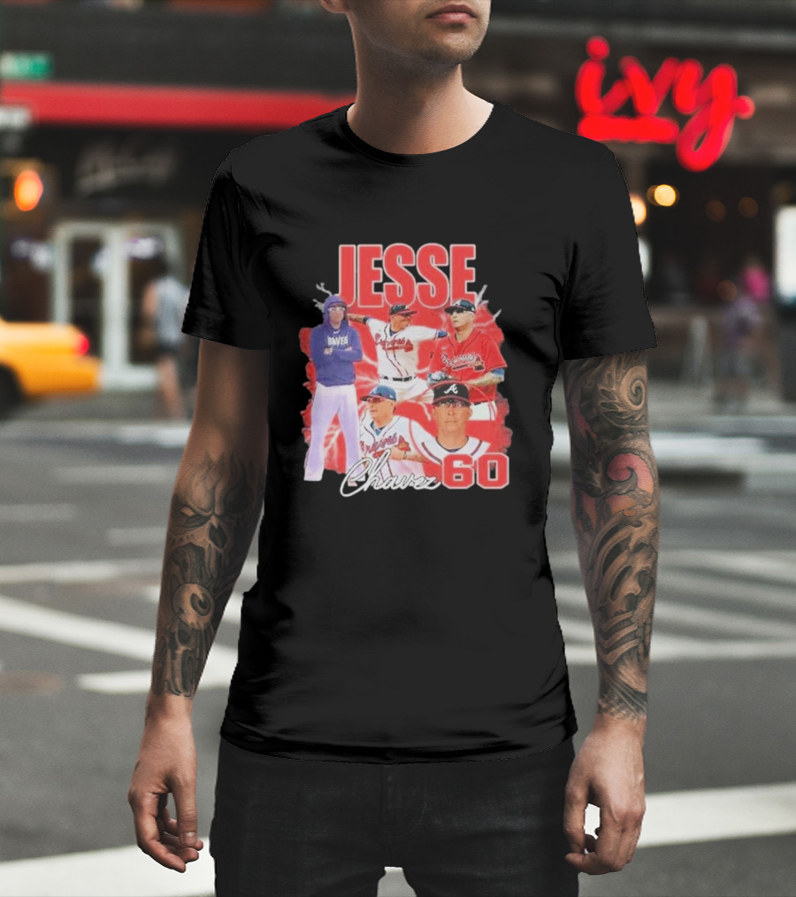 Braves Jesse Chavez 60 T-Shirt