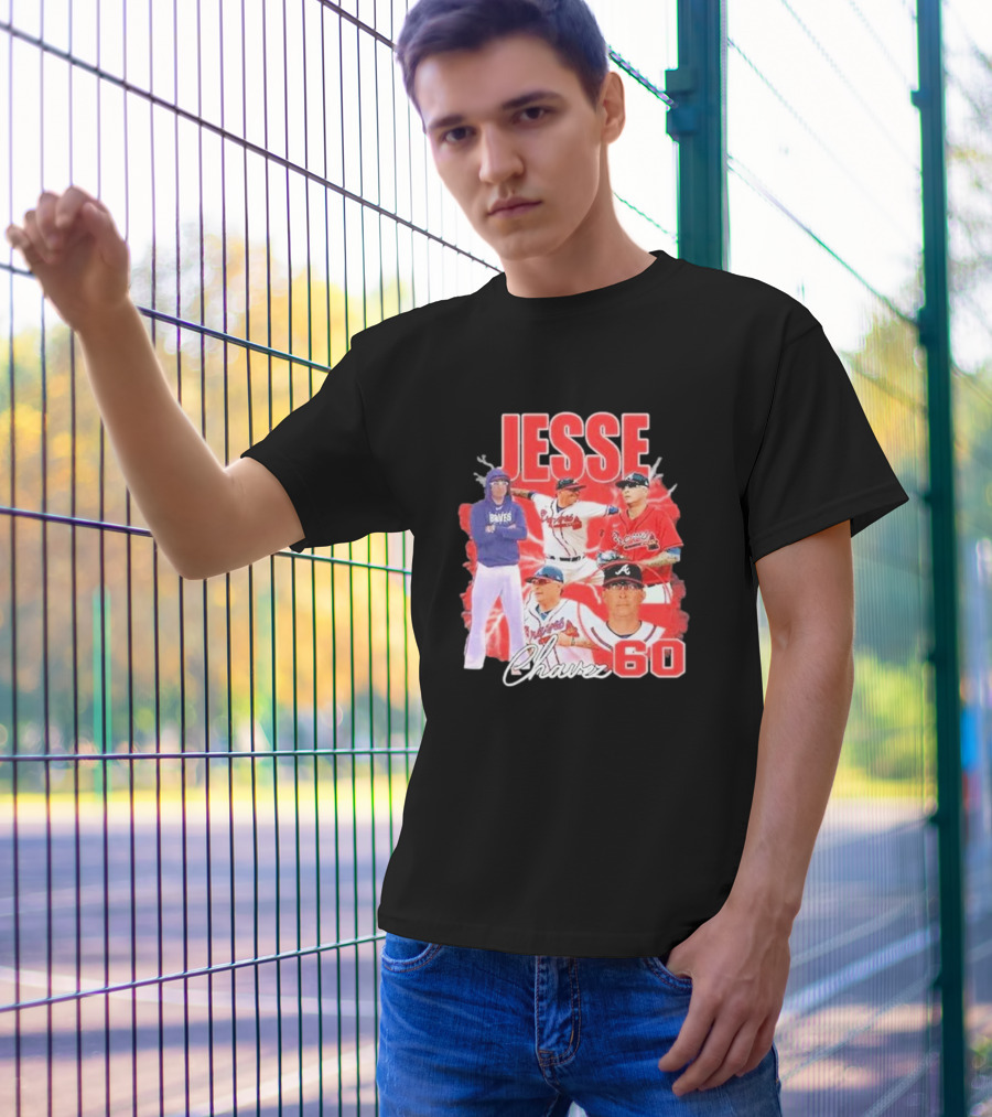 Braves Jesse Chavez 60 T-Shirt