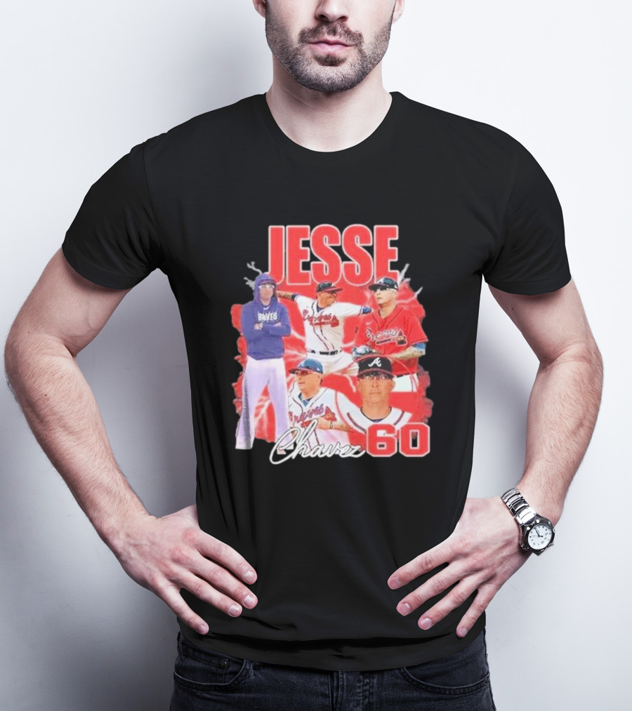 Braves Jesse Chavez 60 T-Shirt