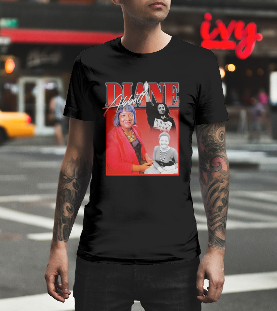 Diane Abbott Empowerment Portrait Collage T-Shirt