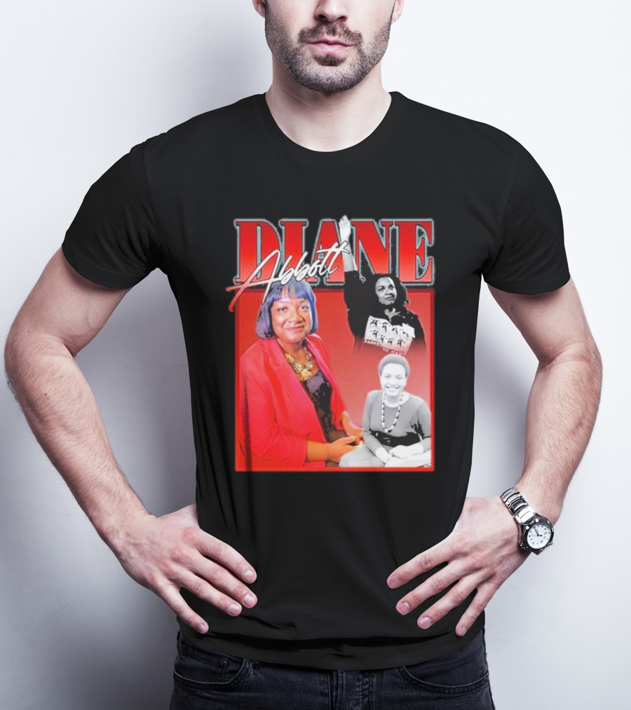 Diane Abbott Empowerment Portrait Collage T-Shirt