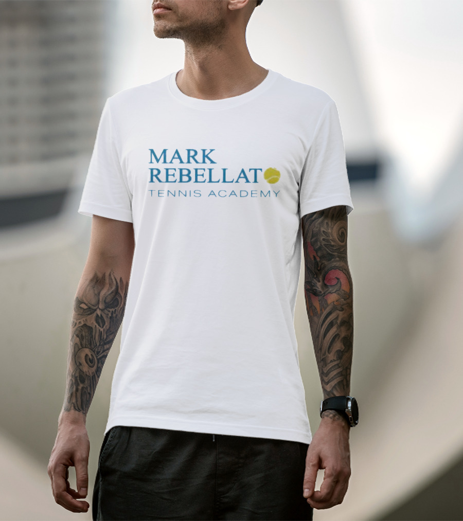 Mark Rebellato Tennis Academy Challengers Yellow Tennis Ball T-Shirt