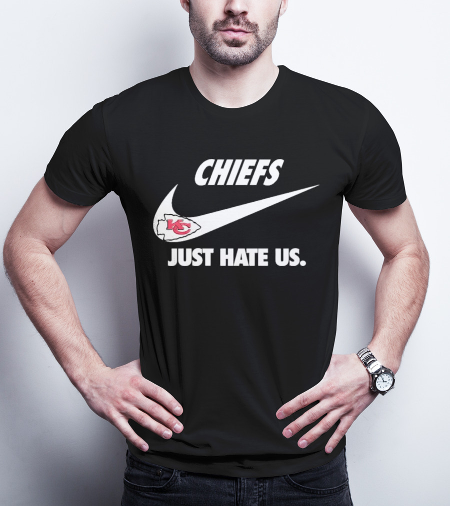 CHIEFS KC Just Hate Us T-Shirt