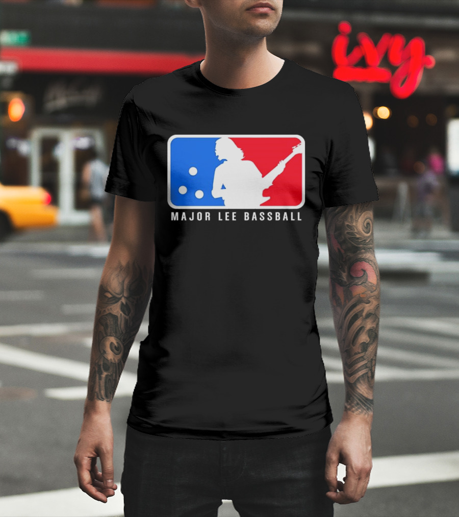 MAJOR LEE BASSBALL Bass Guitar T-Shirt