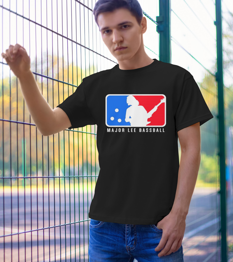 MAJOR LEE BASSBALL Bass Guitar T-Shirt