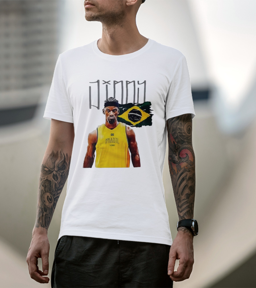 Jimmy Brasil Vibe Neymar Brazil Team T-Shirt