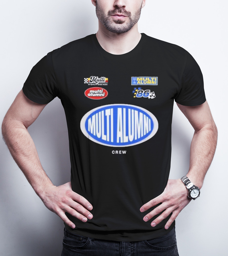 Big K.R.I.T. Multi Alumni Racing Crew 86 High-Quality Bass Music T-Shirt
