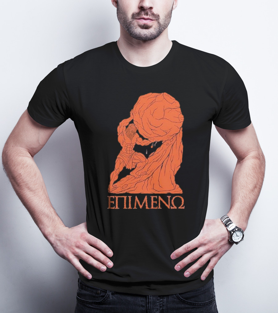 Raskolapparel Sisyphus Greek Mythology EPIMENΩ T-Shirt