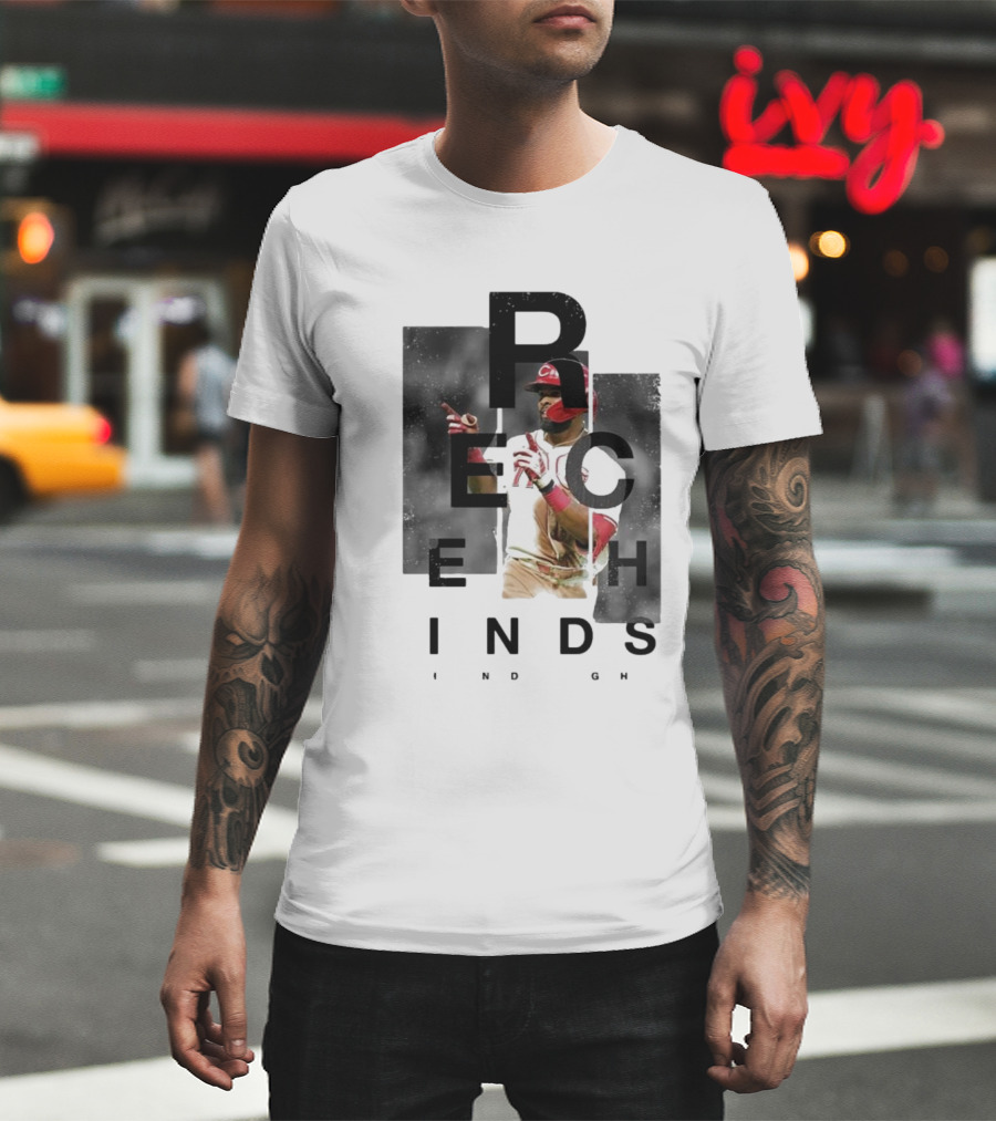 Rece Hinds Hindsight Baseball Player T-Shirt