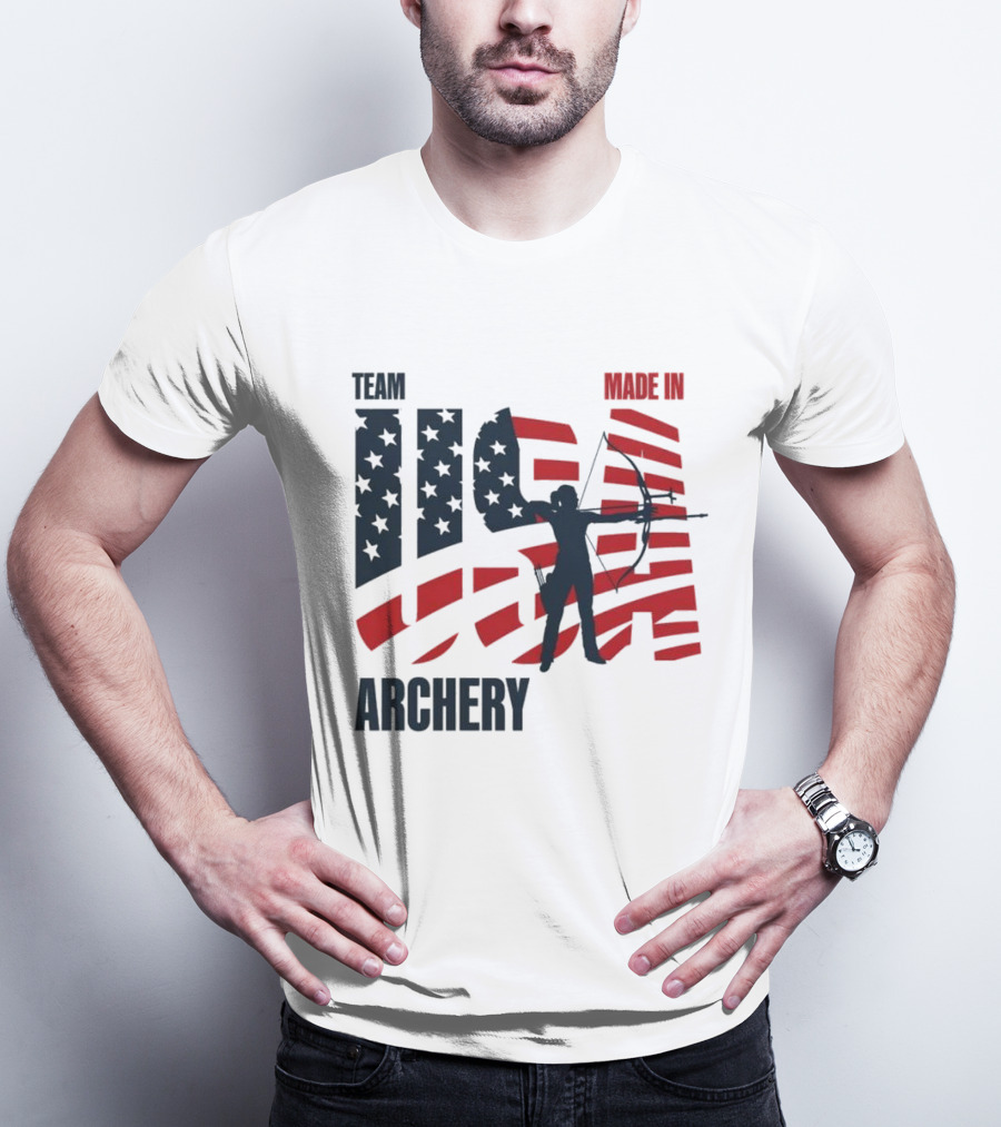 Team USA Archery Made In Olympic T-Shirt